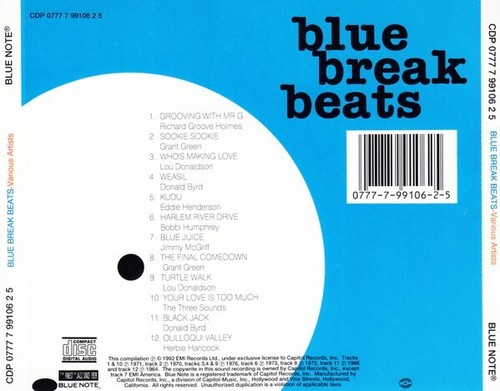 Blue Break Beats, Vol. 1 by Various Artists (CD, 1992) for sale online ...