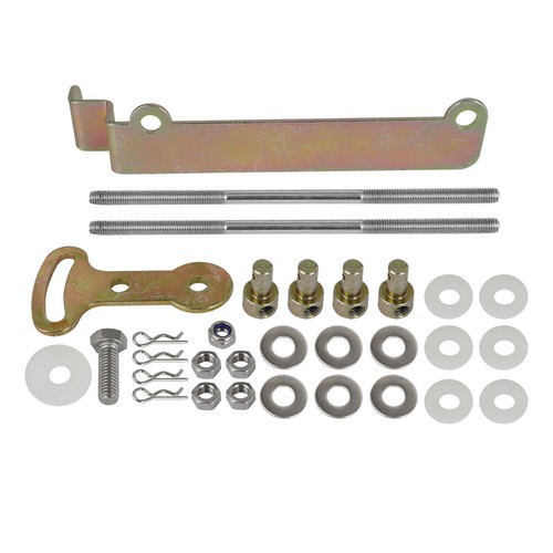 Dual Quad 2x4 Progressive Linkage Kit For 1850 style Holley Carbs ...