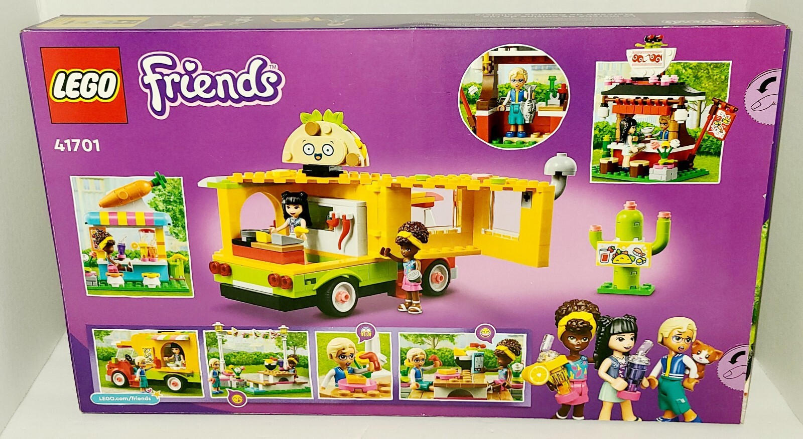 LEGO FRIENDS Set # 41701 Street Food Market 592 Pieces NIB | eBay