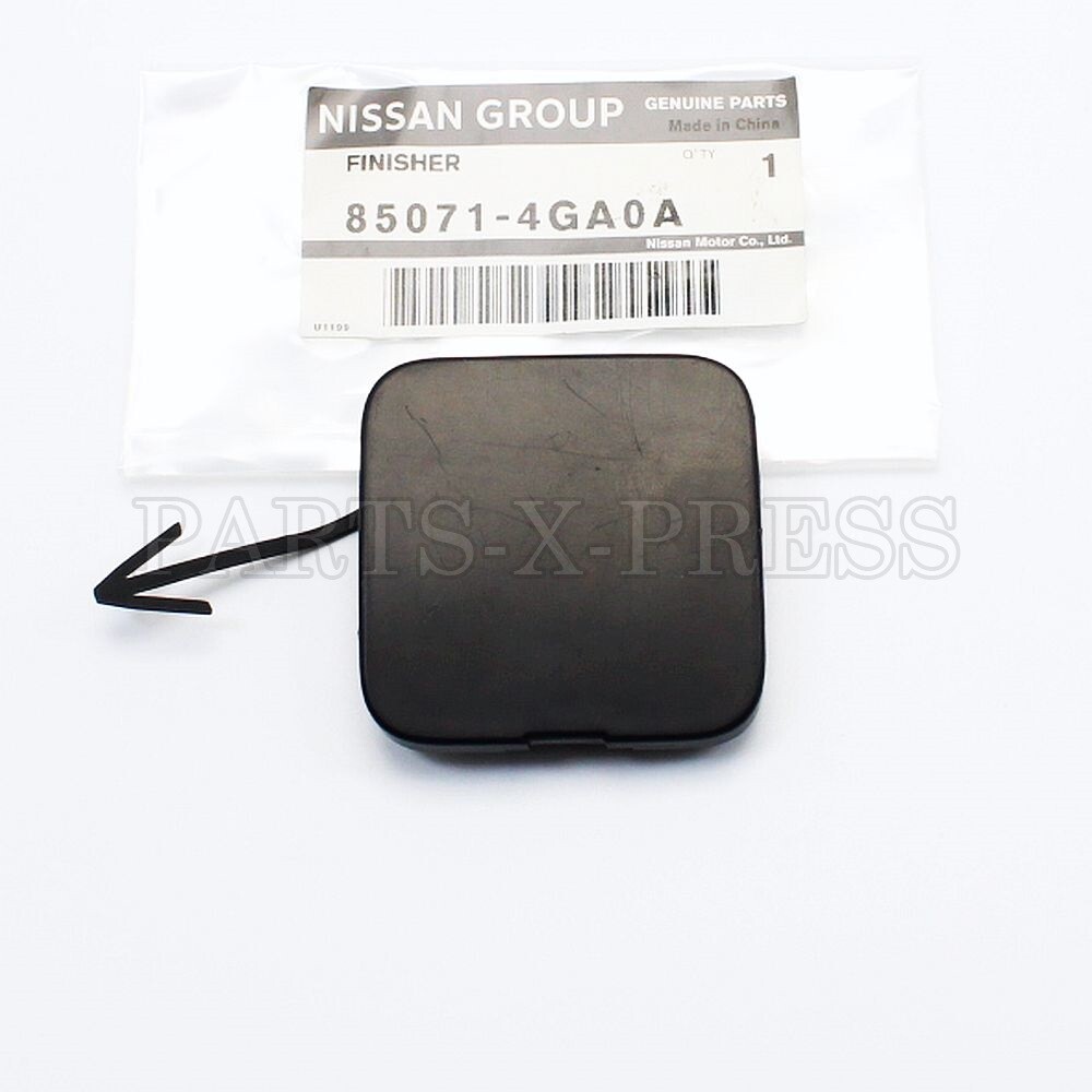 OEM GENUINE INFINITI Q50 2014–2018 REAR BUMPER TOW HOOK BLACK COVER ...