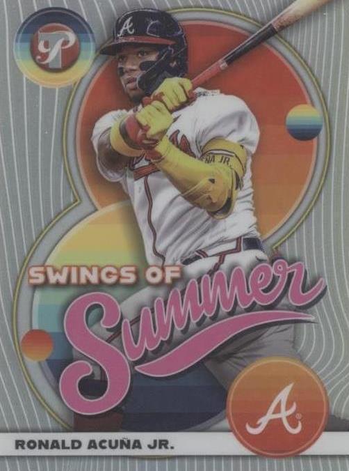 2023 Topps Pristine - Swings of Summer Ronald Acuña Jr. #SS-2 for sale ...