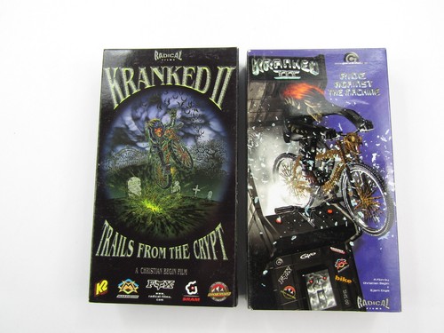 VTG Kranked II & Kranked III VHS Lot Of 2 Extreme Mountain Biking ...