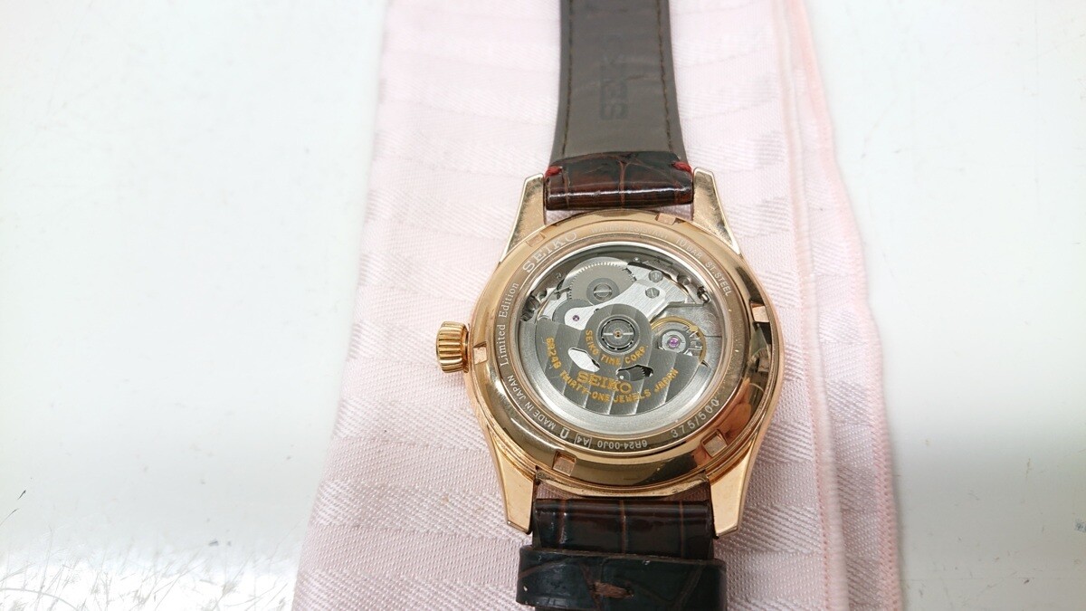 SEIKO PRESAGE SARD014 Limited Edition 6R24-00J0 Day-Date SEIKO PRESAGE SARD014 Limited Edition 6R24-00J0 Day-Date