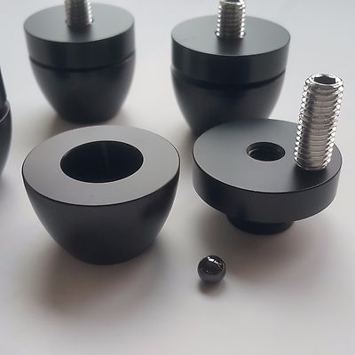 3x HiFi Speaker Isolation Spike Feet Stand Base center ball M8 screw ...