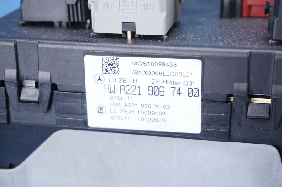 Mercedes S550 S600 S63 S65 Fuse & Relay Box SAM Module 2011-2013 OEM | eBay