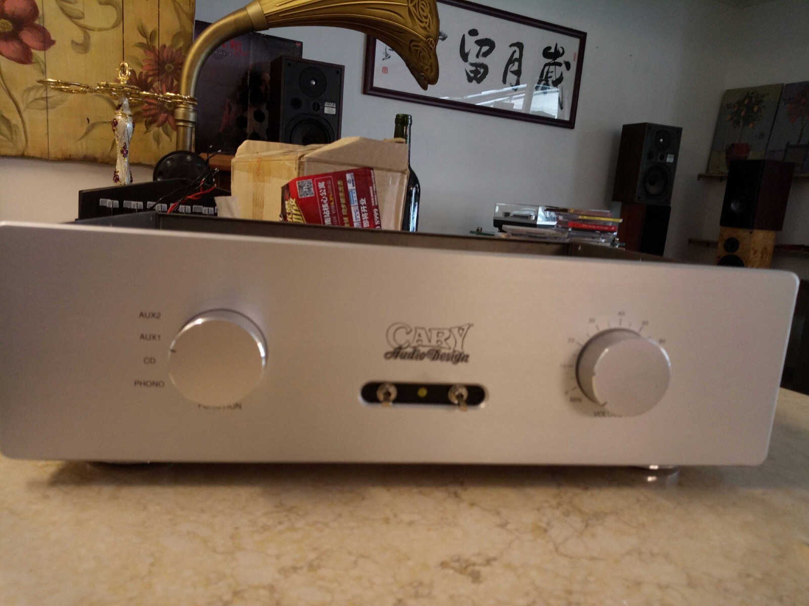 HiFi Preamplifier Chassis Preamp Iron Box 410x112x300MM For Cary AE-1 ...