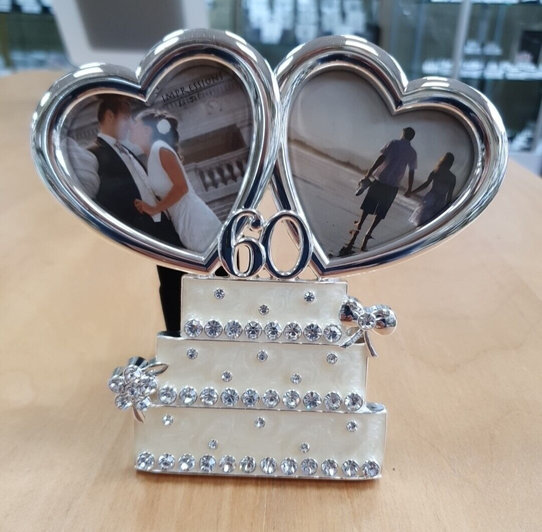 Double Heart Wedding Frame JAROWN Heart Shape Double Rod Flowers Stand