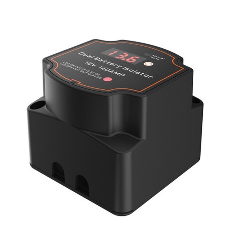 LED SPLIT CHARGE RELAY 12V 140 AMP VOLTAGE SENSITIVE CAMPERS CAMPERVAN ...