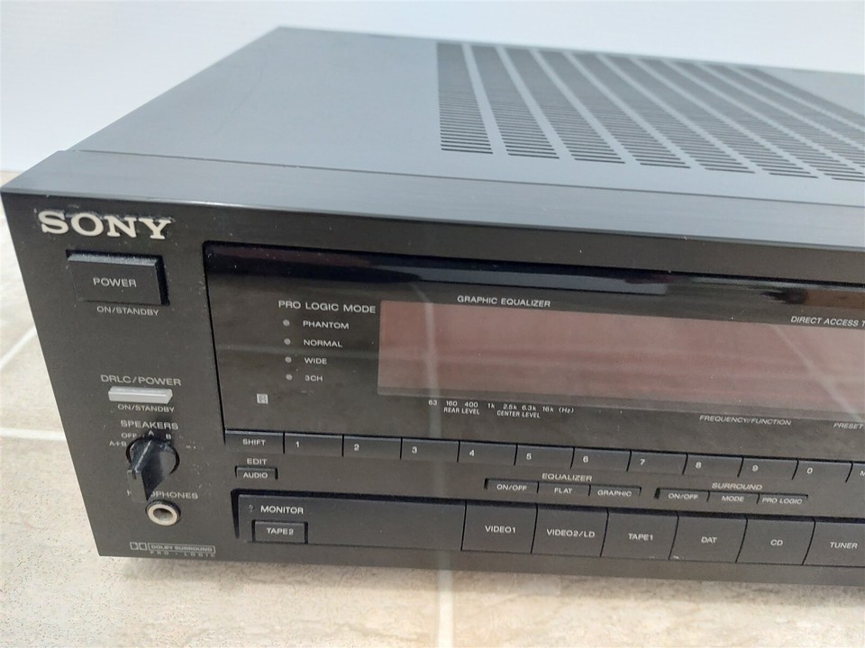 SONY STEREO FM-AM RECEIVER MODEL STR-AV970X - FOR PARTS OR REPAIR ...