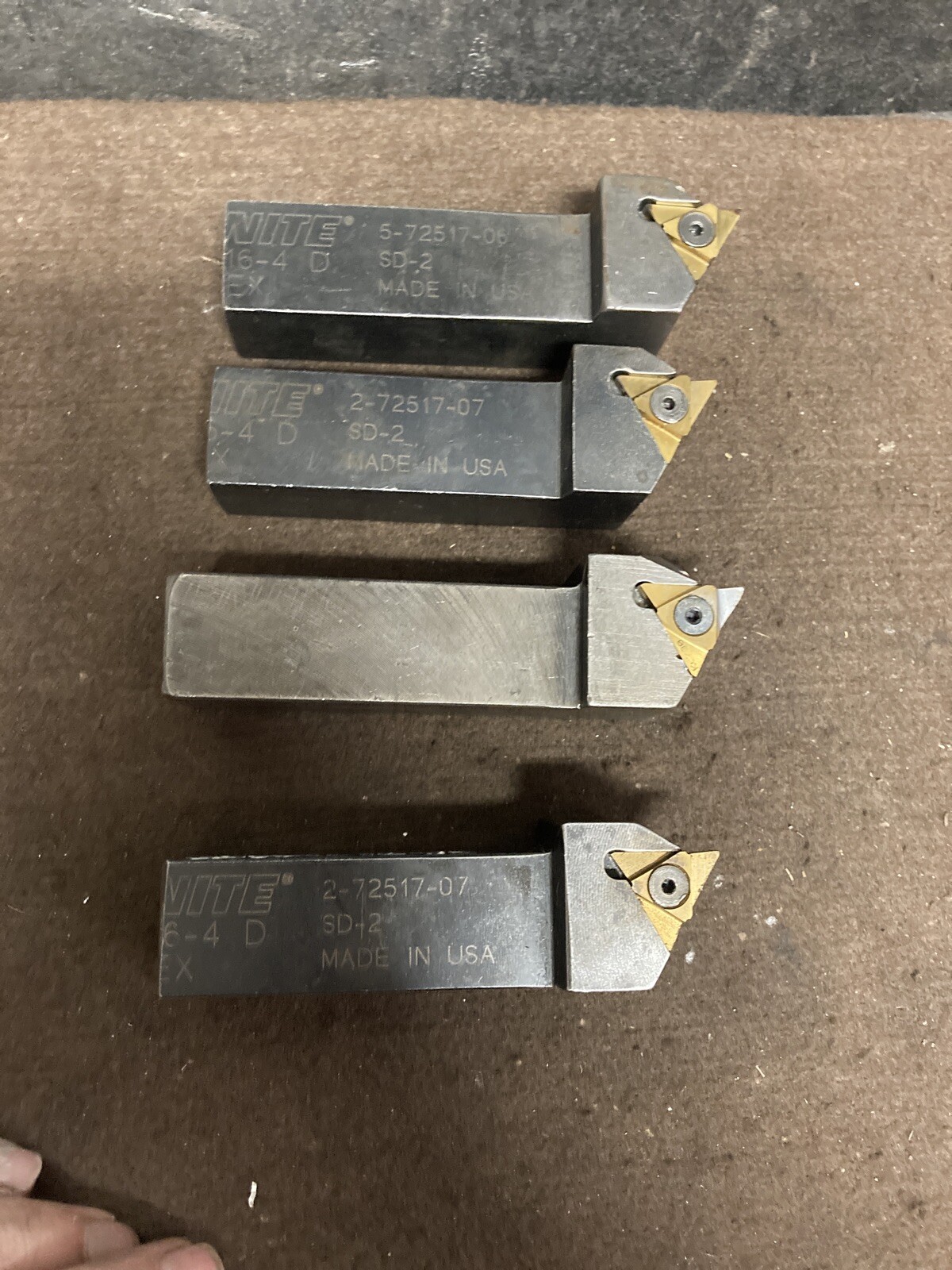 VALENITE 1” Threading / Grooving SD-TML-16-4D INDEXABLE Metal Lathe ...