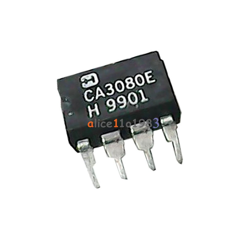 OP AMP IC HARRIS DIP-8 CA3080E CA3080EZ CA3080 100% Genuine | eBay