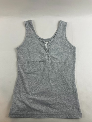 Danskin Now Tank Top Women's Size Medium Gray Activewear Tank Scoop ...
