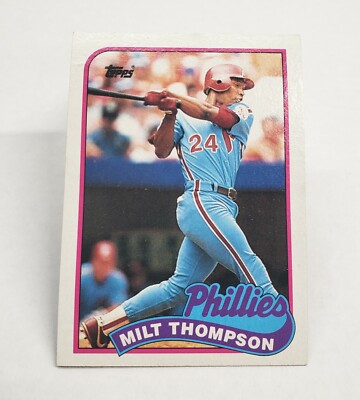 1989 Topps MLB Milt Thompson #128 | eBay
