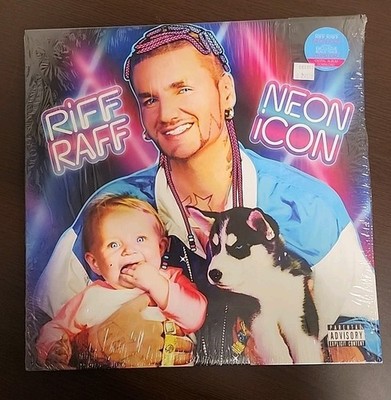 RIFF RAFF Neon Icon Mad Decent Vinyl LP Jody Highroller RARE Rap Record ...