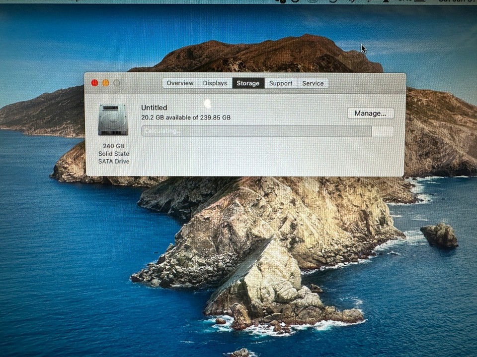 MacBook Air 11-inch, Mid-2012, macOS Catalina, 256 SSD, Dual Core Intel ...