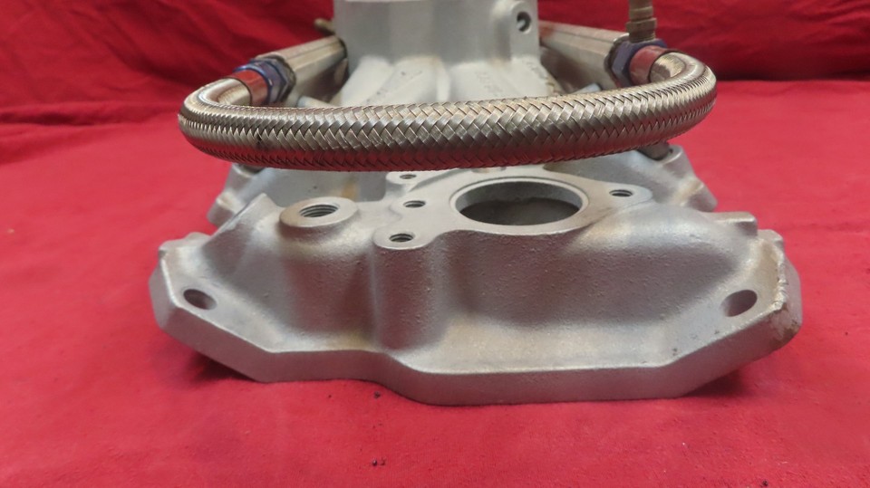 Edelbrock Performer Multi-Point TBI Intake Manifold #3502 1987-92 Chevy ...