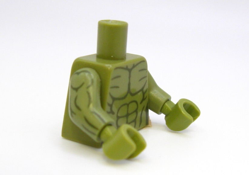 A Custom printed TORSO ASSEMBLY for Minifigures using Real LEGO® brick ...