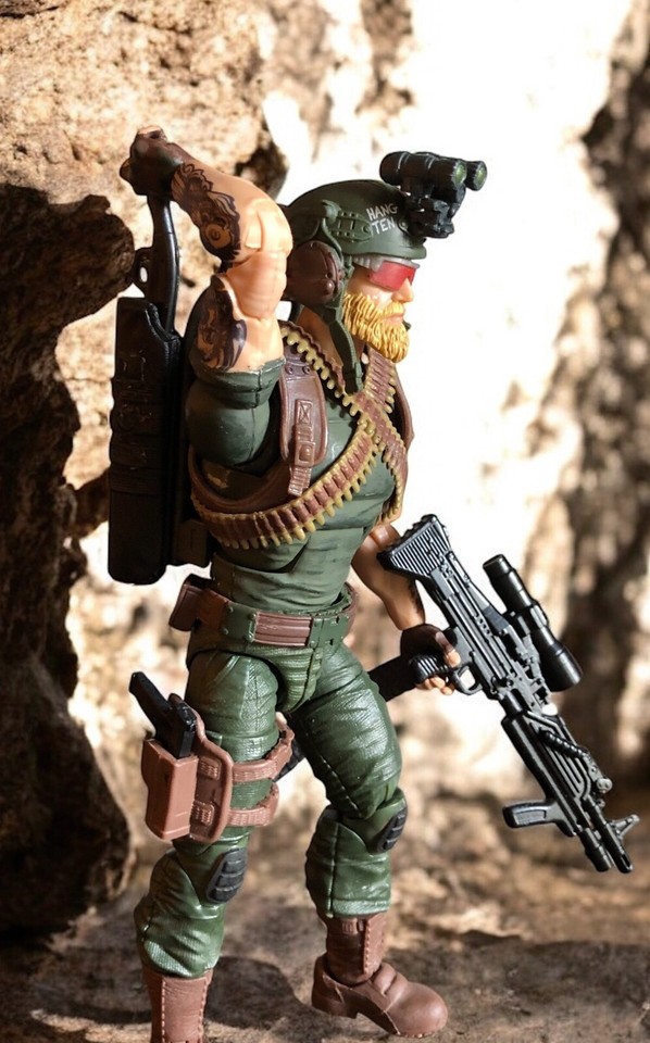 GI JOE Classified Custom Special Missions Rock-n-Roll Machine Gunner | eBay