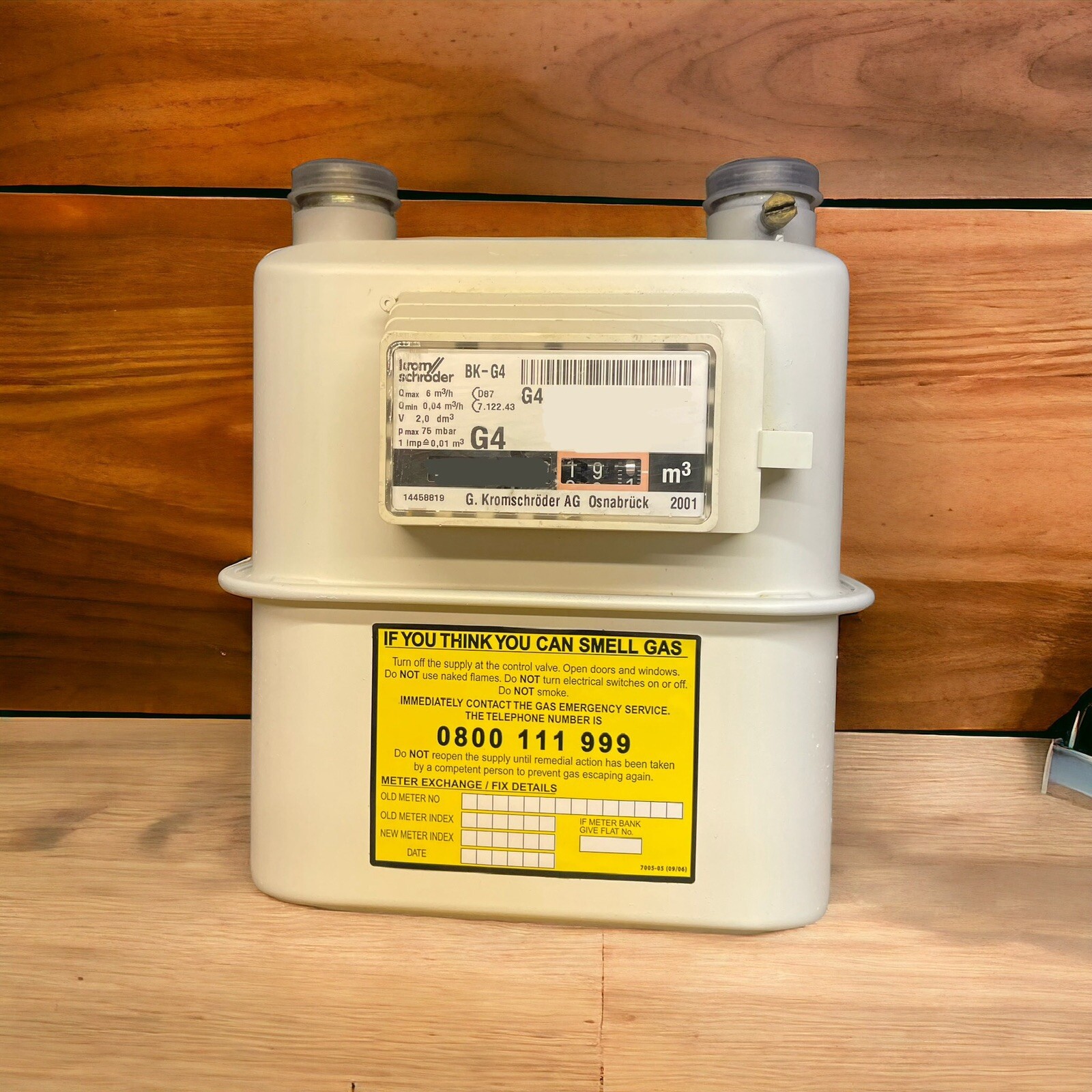 G4 U6 Diaphragm Used Gas meter krom schroder | eBay UK