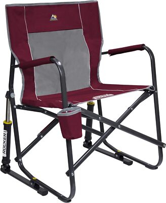 GCI Outdoor Rocker Camping Chair Freestyle Rocker, Red,12 Pounds | eBay