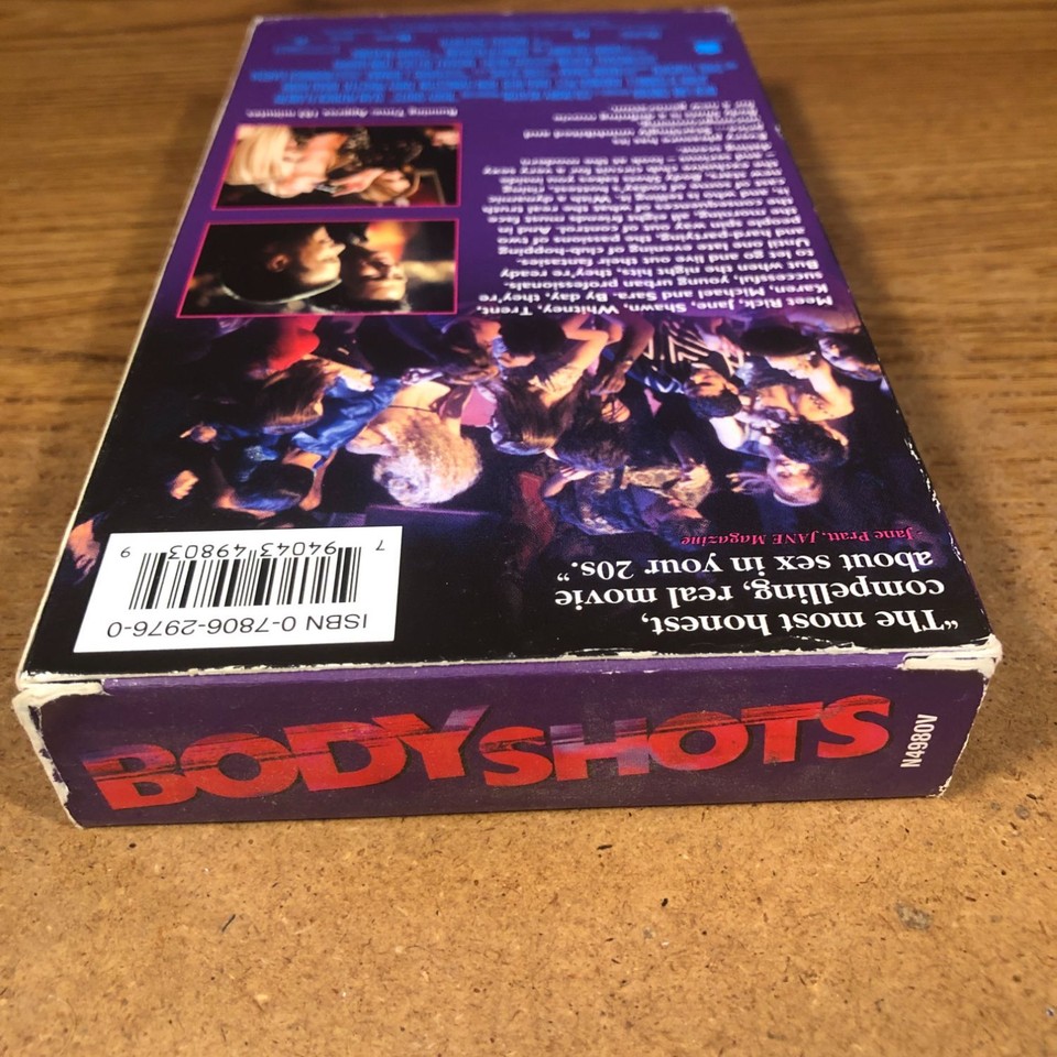 Body Shots VHS Movie VCR Video Tape Used Sean Patrick Flanery ...