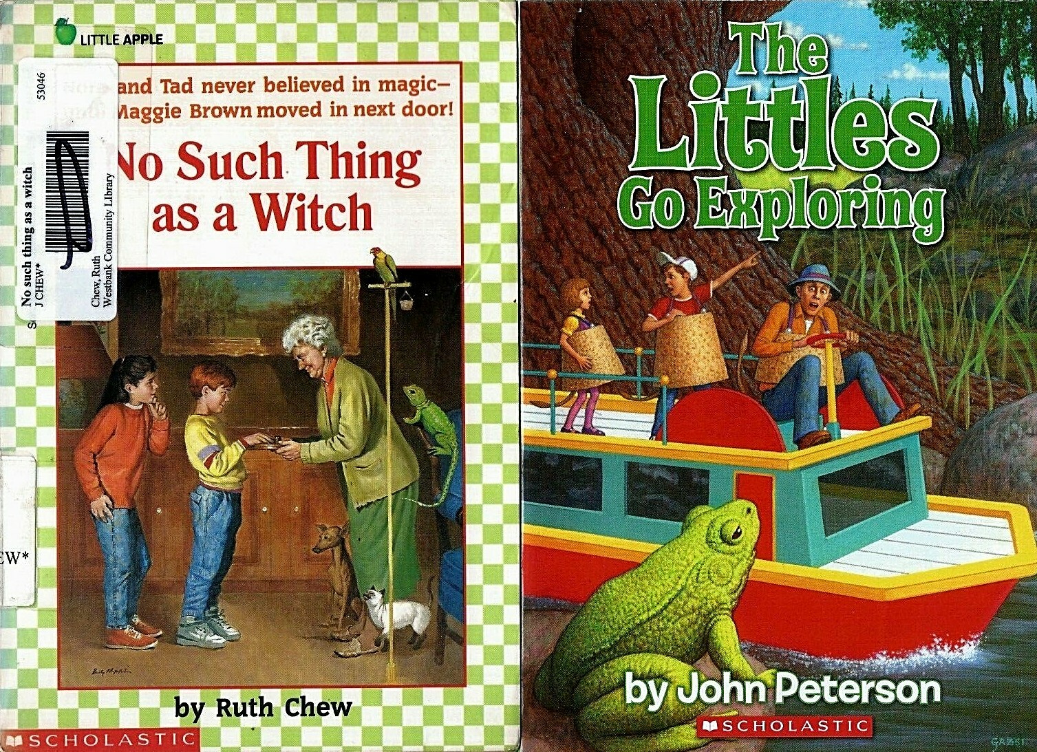 Lot 2 Scholastic Little Apple Books No Such Thing as a Witch & Littles ...