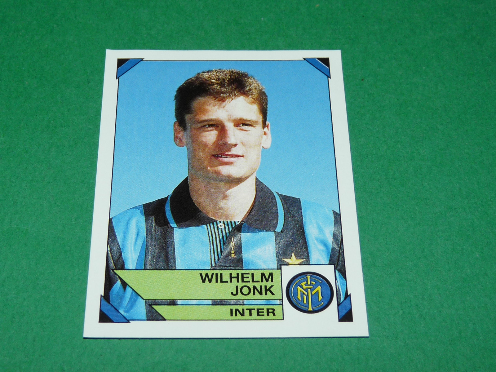 102 WIM JONK NEDERLAND INTER PANINI FOOTBALL CALCIATORI 1993-1994 ...