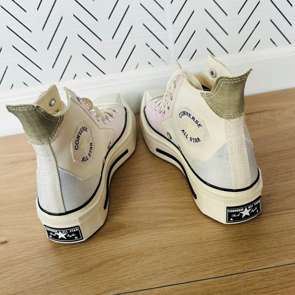 ⭐Women Shoes Converse Chuck 70 de luxe Squared Hi Top Sz 8.5 Pink ...