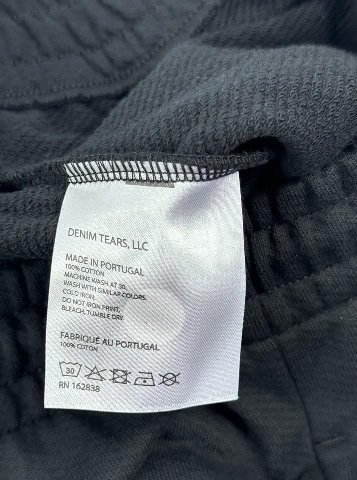DENIM TEARS - PUFF LOGO PRINT SWEATPANTS SIZE: XL | eBay