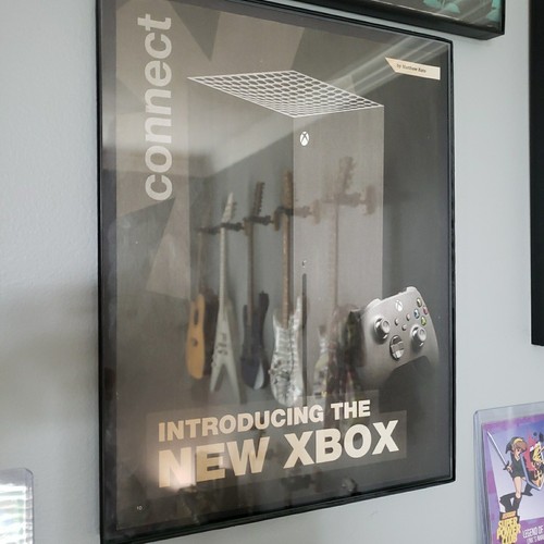 FRAMED XBOX SERIES X console Video Game Wall Art | eBay