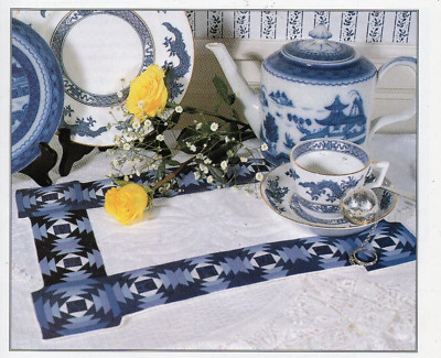 BLUE CANTON PLACE MAT QUILT PATTERN | eBay