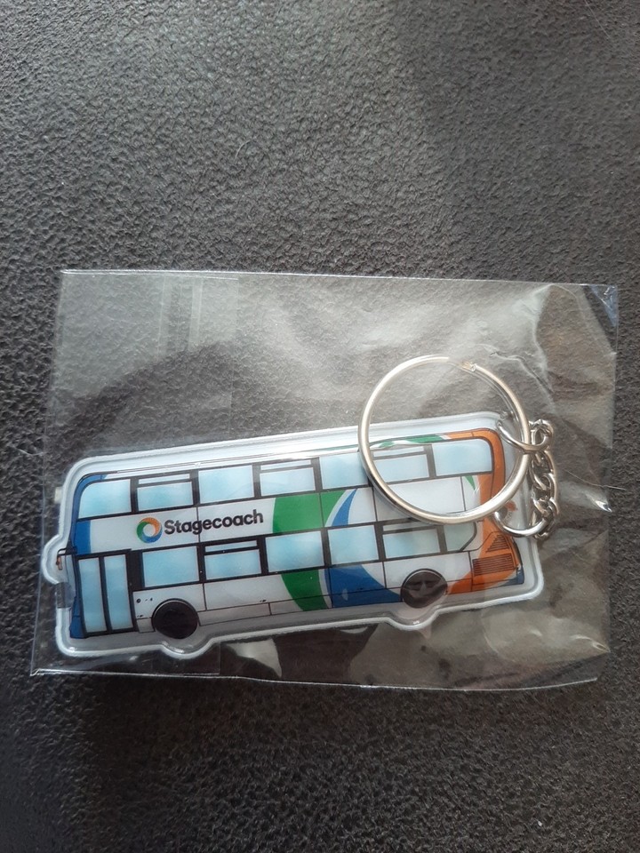 STAGECOACH KEYRING WITH BUS SHAPED TORCH | eBay UK