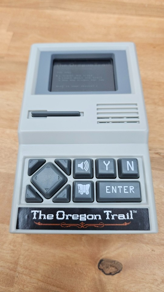 The Oregon Trail Handheld Electronic Video Game 2017 Color & Sound ...
