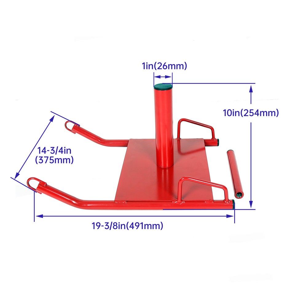 Power Speed Sled Push/Pull Weight Sled Crossfit Football Training HD w ...