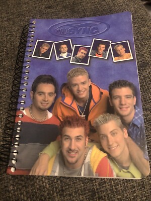 *NSYNC 6x8 Paper Notepad 1999- New | eBay