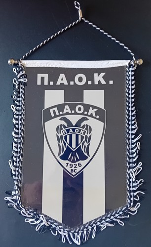 Greece. PAOK F.C., ΠAOK Banner - Flag, Greek Football Team, Soccer Club ...