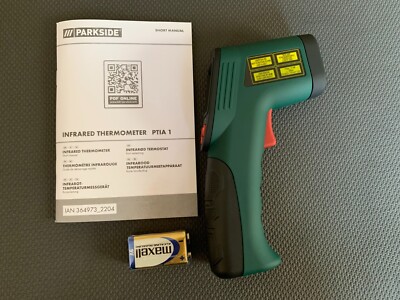 PARKSIDE Infrared Thermometer Surface Temperature Gun PTIA 1 Brand New ...