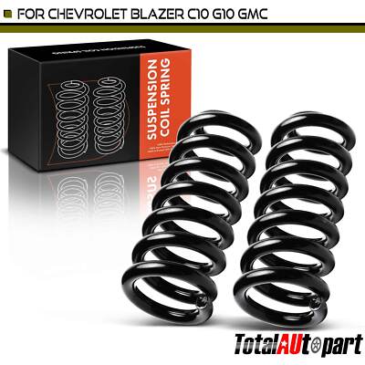 2x Coil Springs for Chevy Blazer C10 Pickup C20 Panel G10 Van GMC Jimmy ...