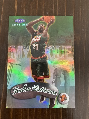 1999 Fleer Mystique #29 Ruben Patterson - NBA Seattle Supersonics ...