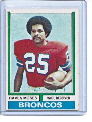 Haven Moses-Denver Broncos-1974 Topps Football Card #295 | eBay