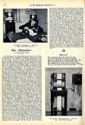 Der Telewriter Fernschreiber * 2 Historische Aufnahmen mit Text von ...