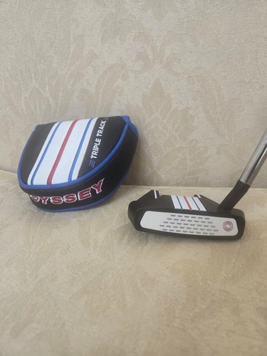 TOUR ISSUE ODYSSEY TRIPLE TRACK 7 PUTTER/ STROKE LAB SHAFT ***RARE/USED ...
