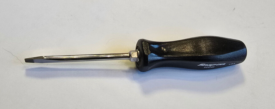 New Snap-on ™ Tools BLACK Plastic Hard Handle 1/4" Flat Head ...