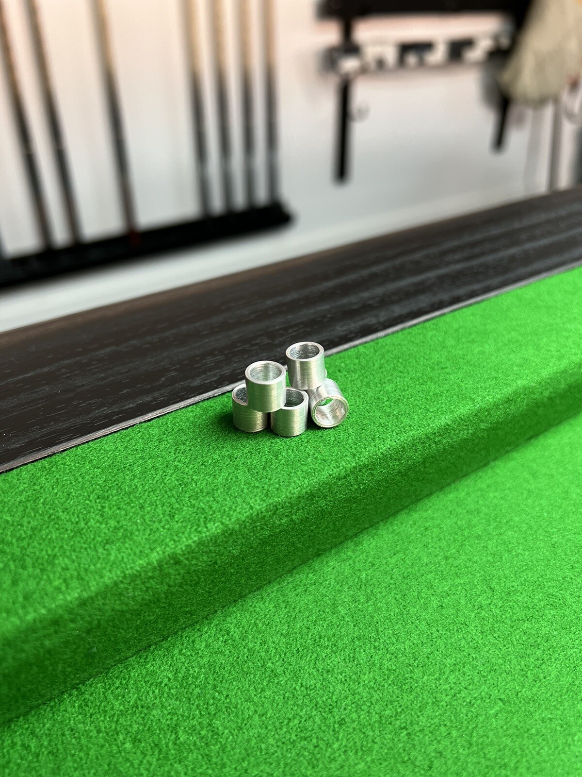 2 X Titanium Snooker Cue Ferrules | eBay UK