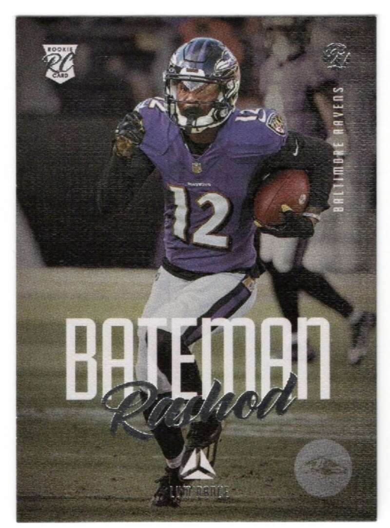 RASHOD BATEMAN RC 2021 Panini Chronicles Luminance #215 ROOKIE NFL Rave ...