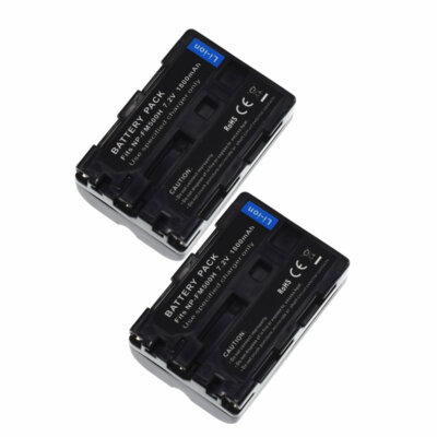 2X NP-FM500H Battery for Sony Alpha a99, Alpha a99 II DSLR α560 a57 a65 ...