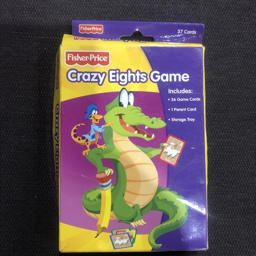 Crazy Eights Card Game by Mattel Fisher Price | eBay