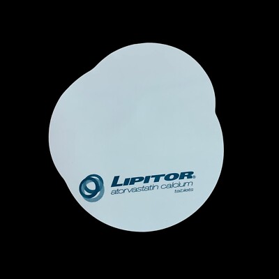 LIPITOR Pharmaceutical Drug Rep Advertising Sticky Notepad Calcium ...