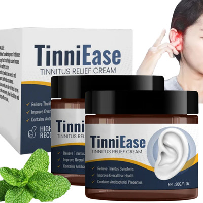 TinniEase Tinnitus Relief Cream, Tinnitus Relief for Ringing Ears, for ...