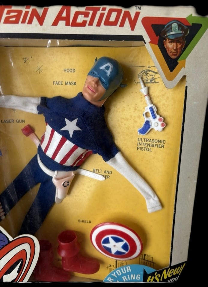 1966 Captain Action Captain America | eBay
